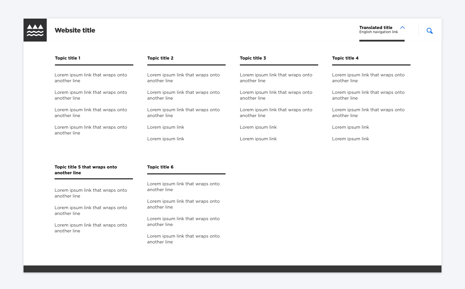 Navigation Menu | Design System