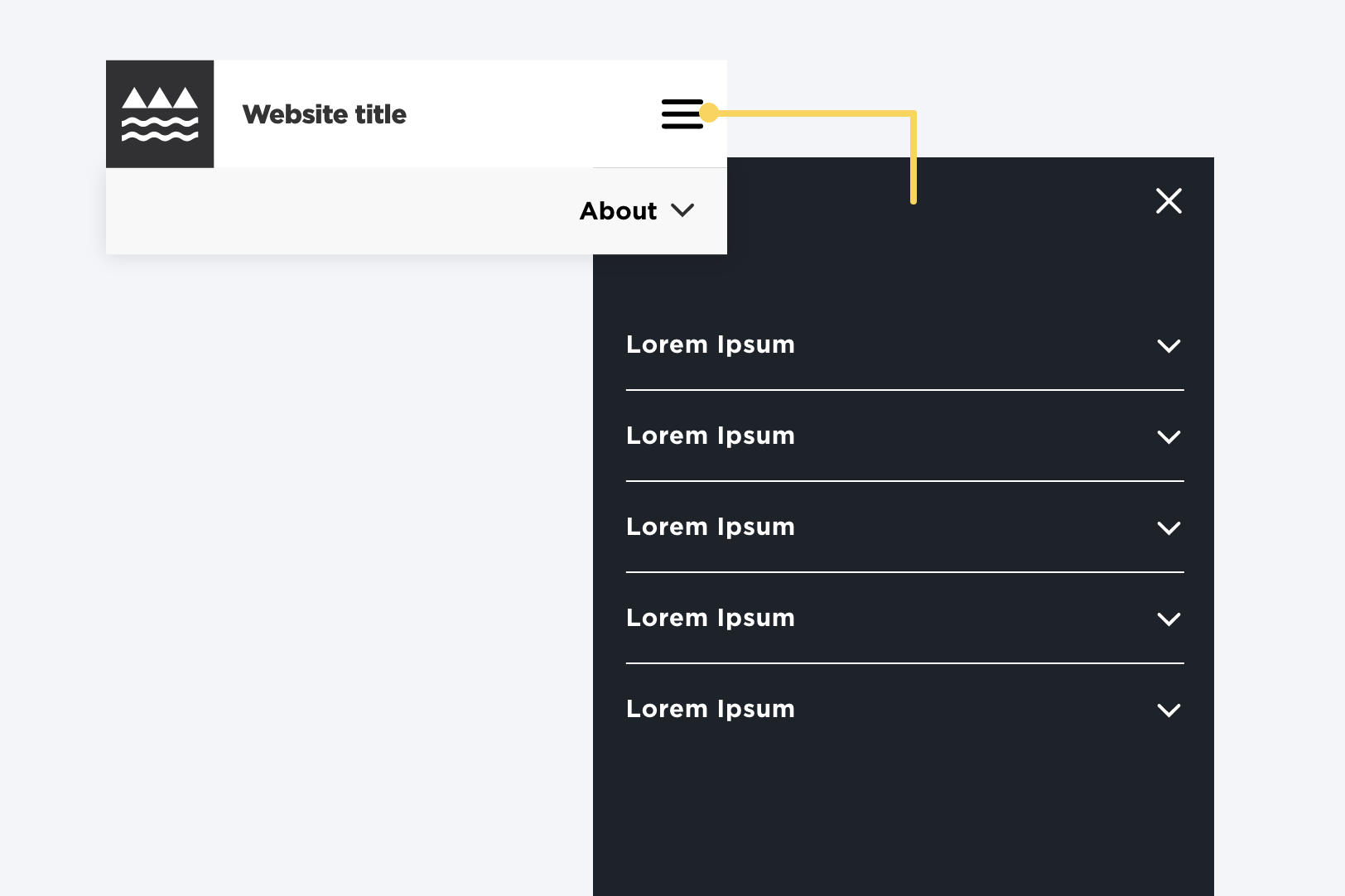 Navigation Menu | Design System